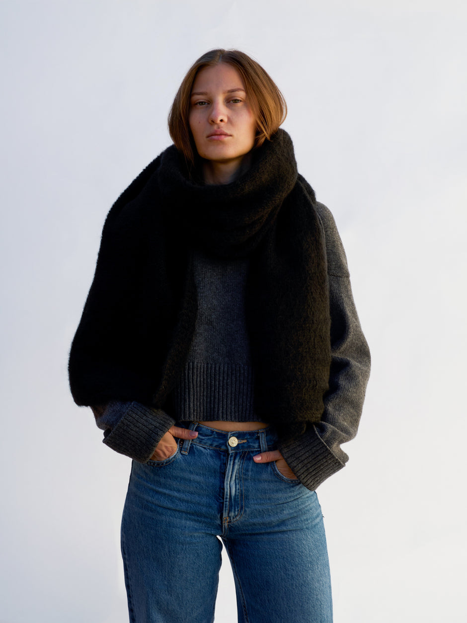 WINTER SCARF SUPERKID MOHAIR AND SILK – ARCO-LAB